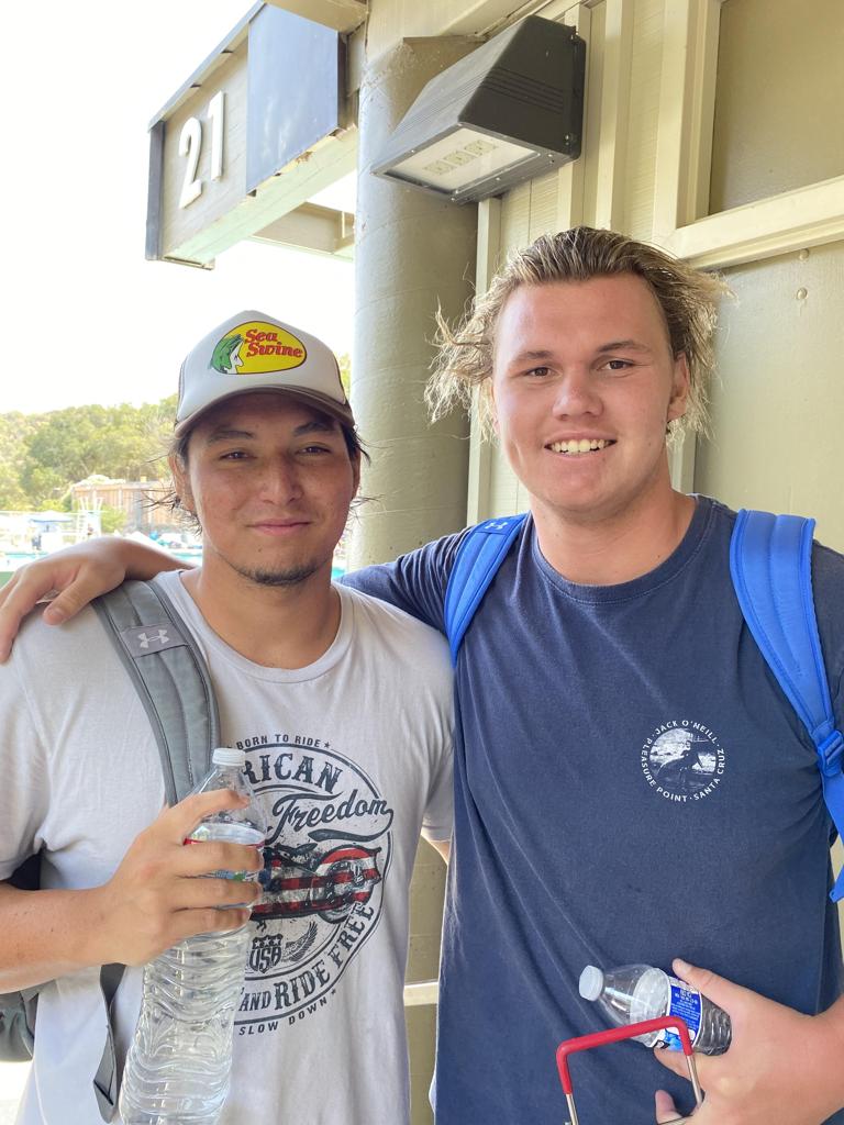 Sailor Spotting on College & National Pool Decks
