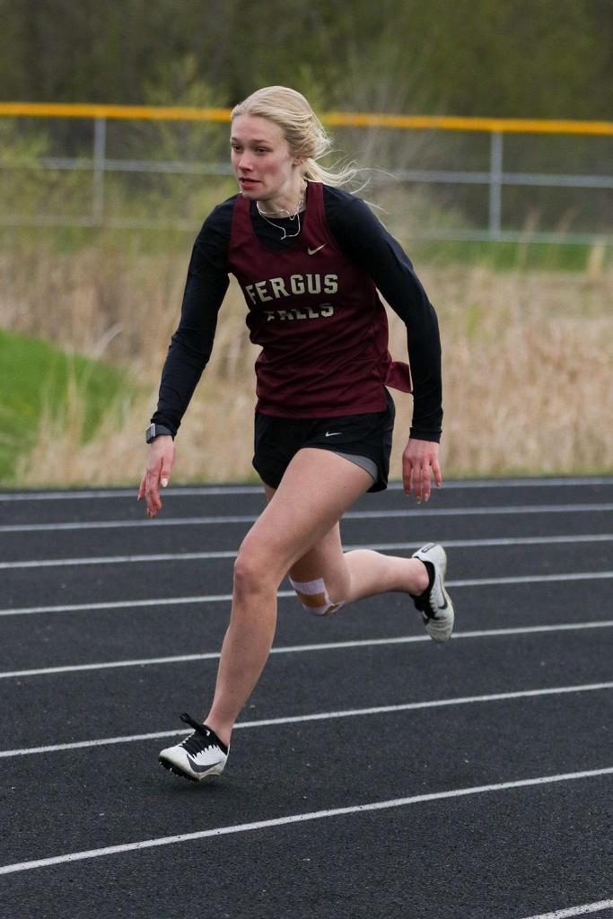 Otter Girls Track and Field Team Hosts Rocori