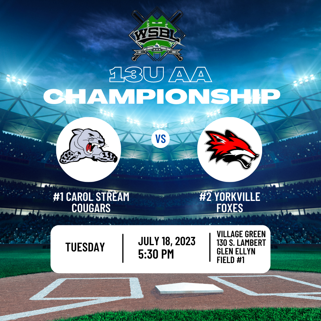 13U Carol Stream Cougar Baseball