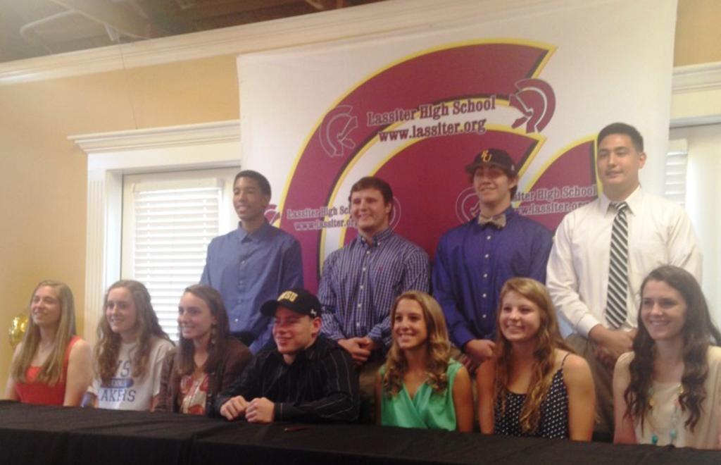 LASSITER STUDENT ATHLETES SIGN WITH TOP UNIVERSITIES