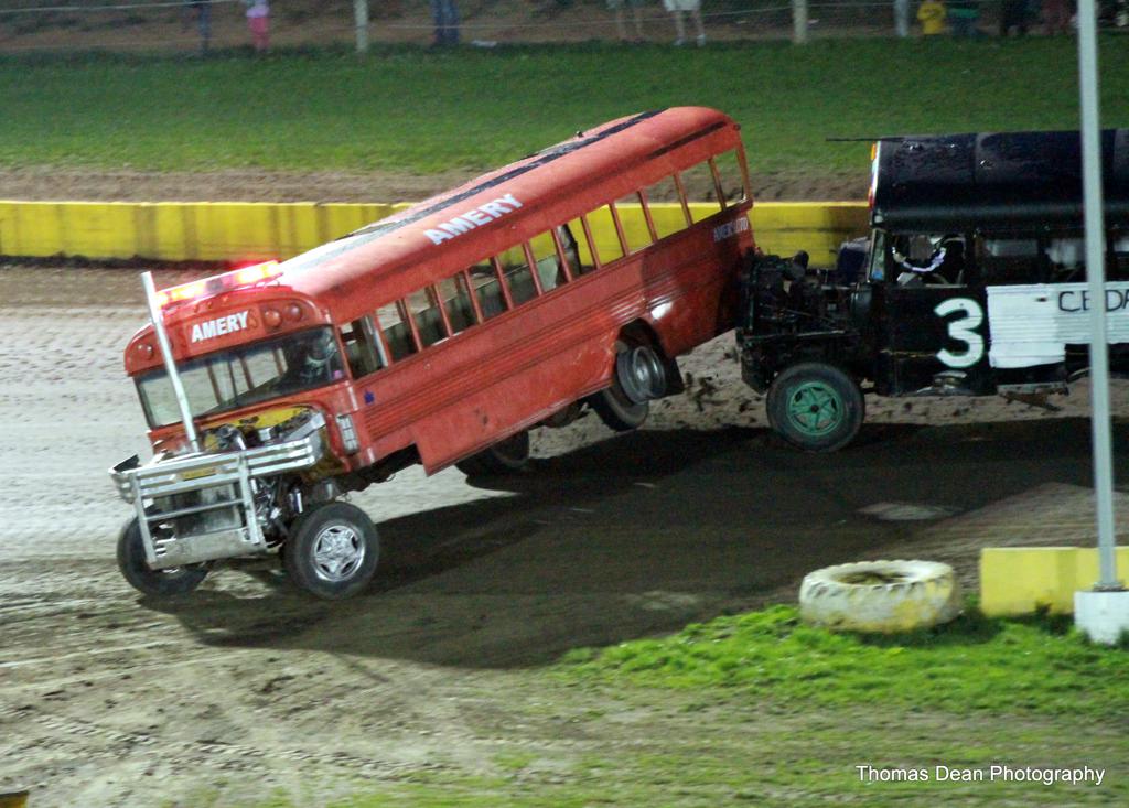 2014 Bus Race Highlights | Photos | Cedar Lake Speedway and Arena