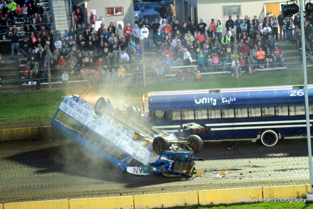 2014 Bus Race Highlights | Photos | Cedar Lake Speedway and Arena