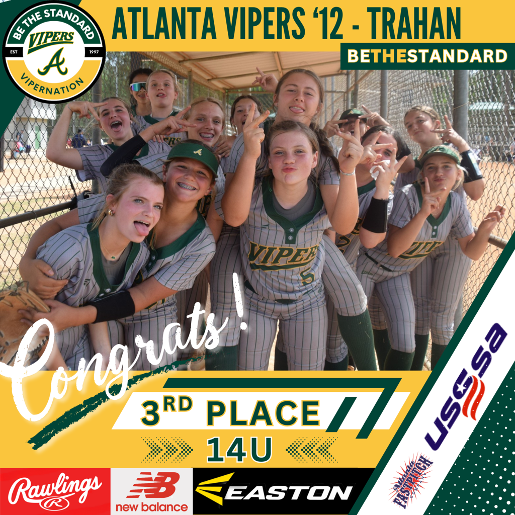 Atlanta Vipers '12 - Trahan Play Up in 14U