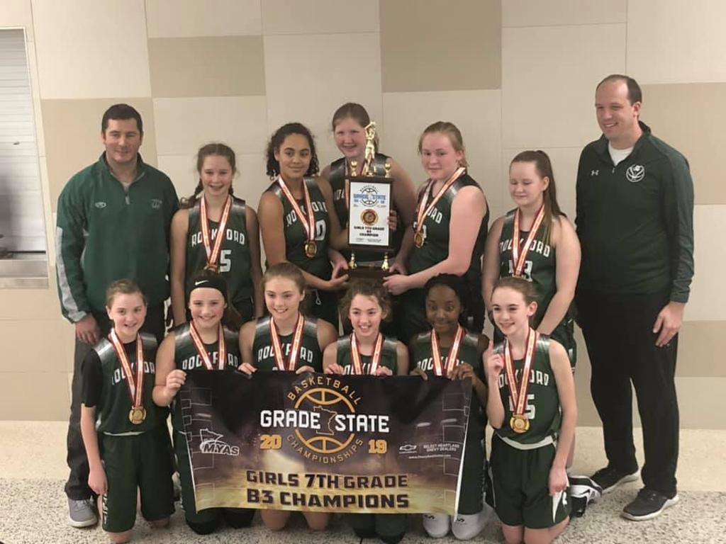 7th Grade Girls State Champs!