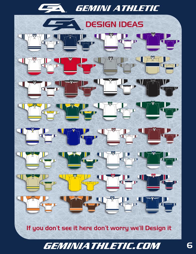 Gemini Hockey Design Guide | Photos | Gemini Athletic