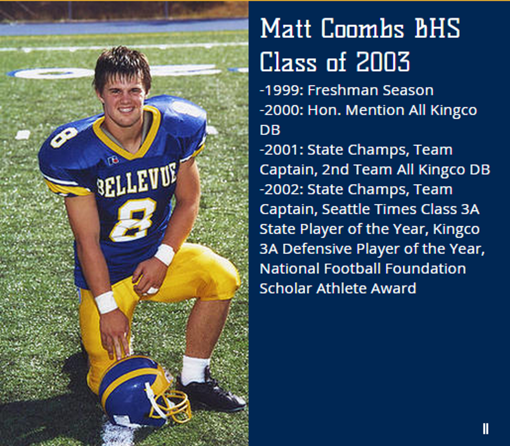 Matt Combs | Photos | Wolverine Jr. Football