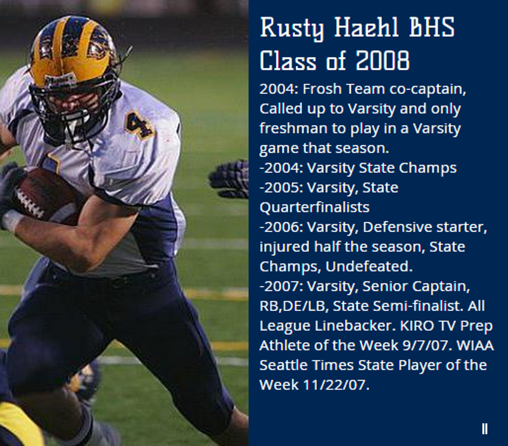 Rusty Haehl | Photos | Wolverine Jr. Football
