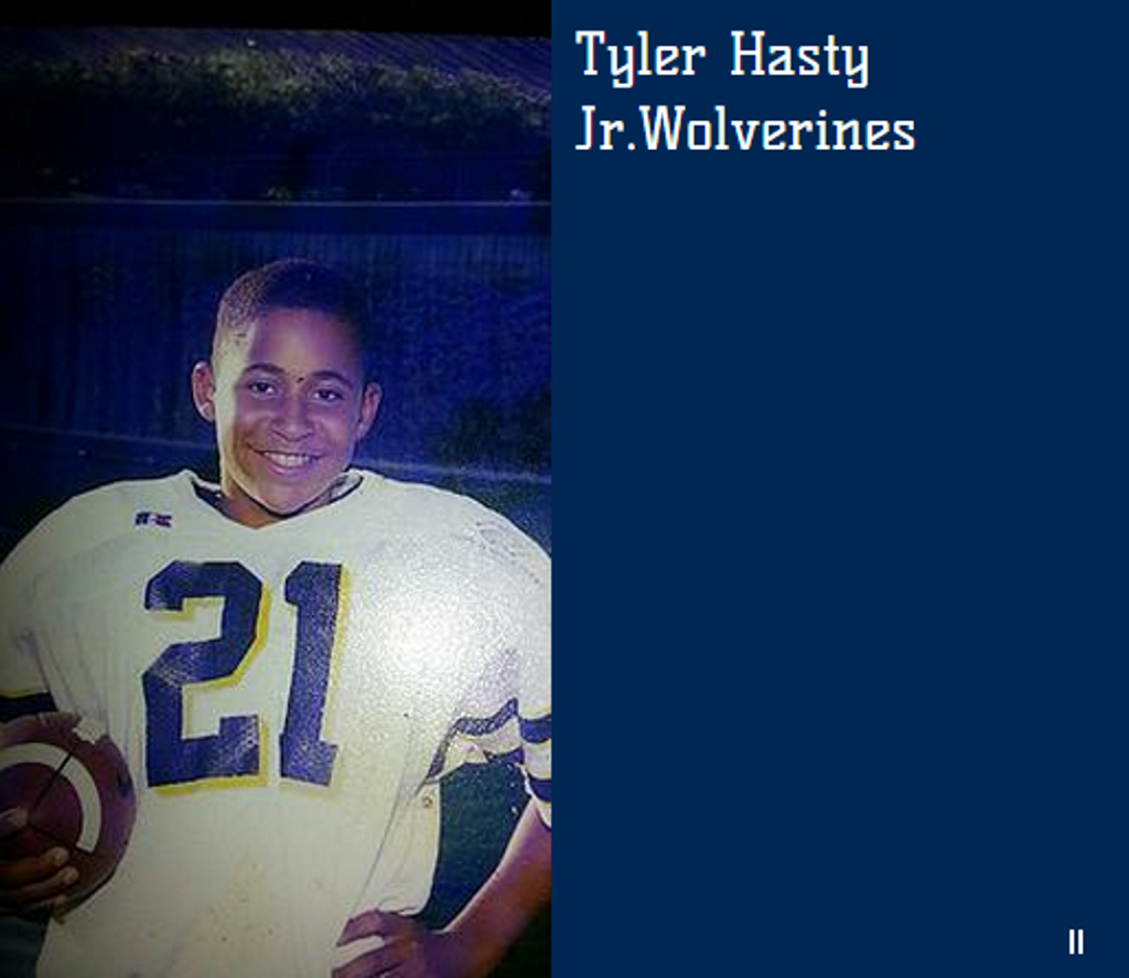 Tyler Hasty | Photos | Wolverine Jr. Football