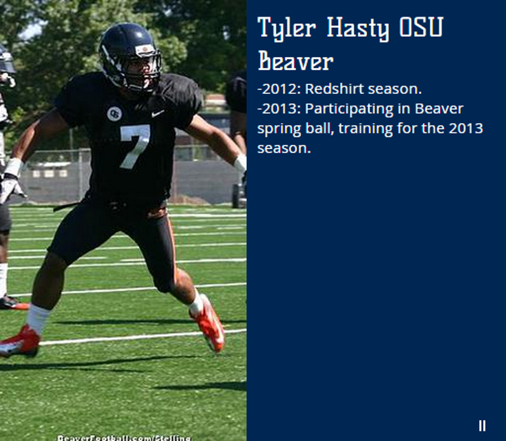 Tyler Hasty | Photos | Wolverine Jr. Football