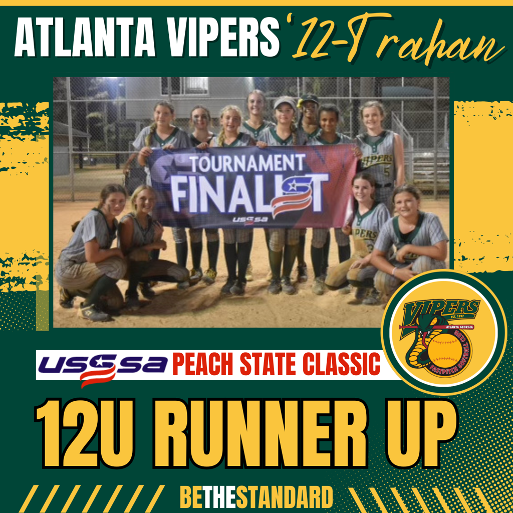 Atlanta Vipers 12 - Trahan Claim Second Place