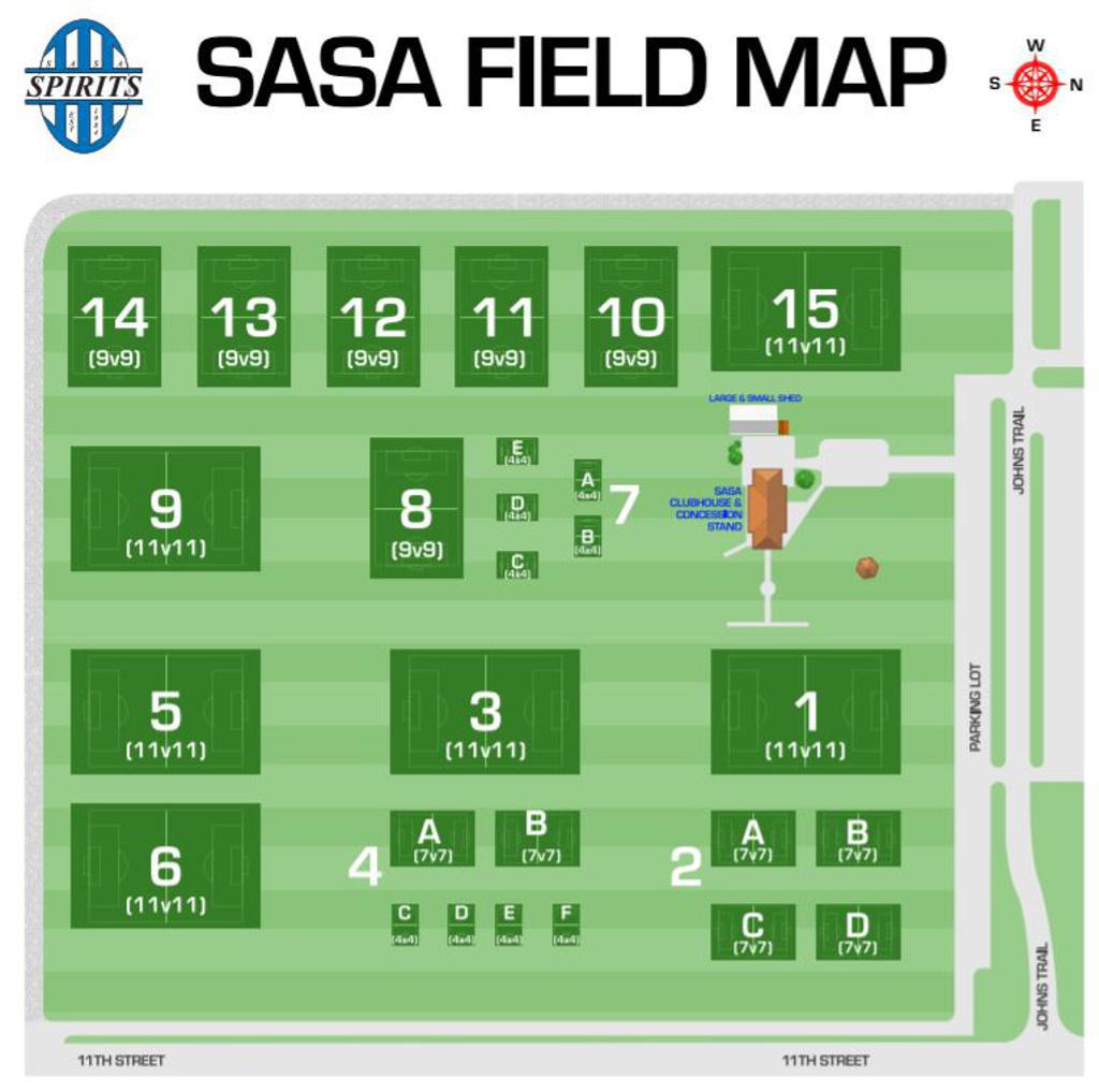 SASA Plans for Return to Soccer Activity