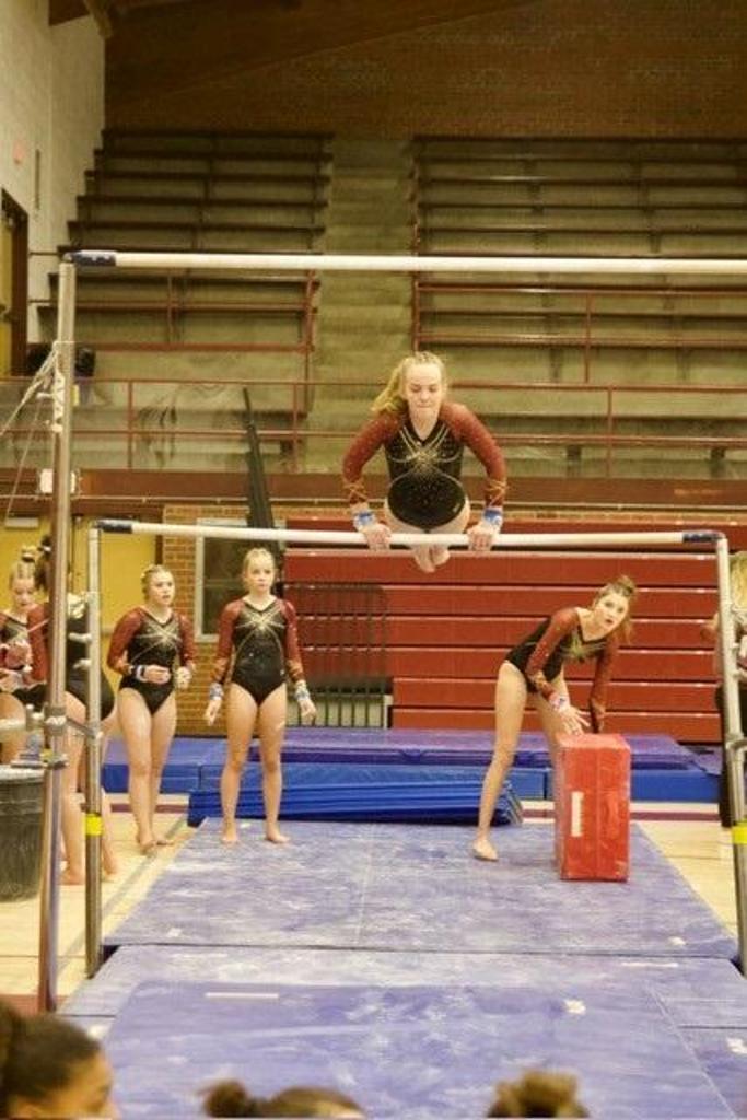 Mau's Strong Showing Leads Otter Gymnasts Past Spuds