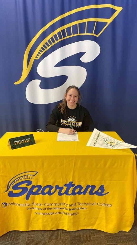 Wanner to Continue Volleyball Career at Presentation College