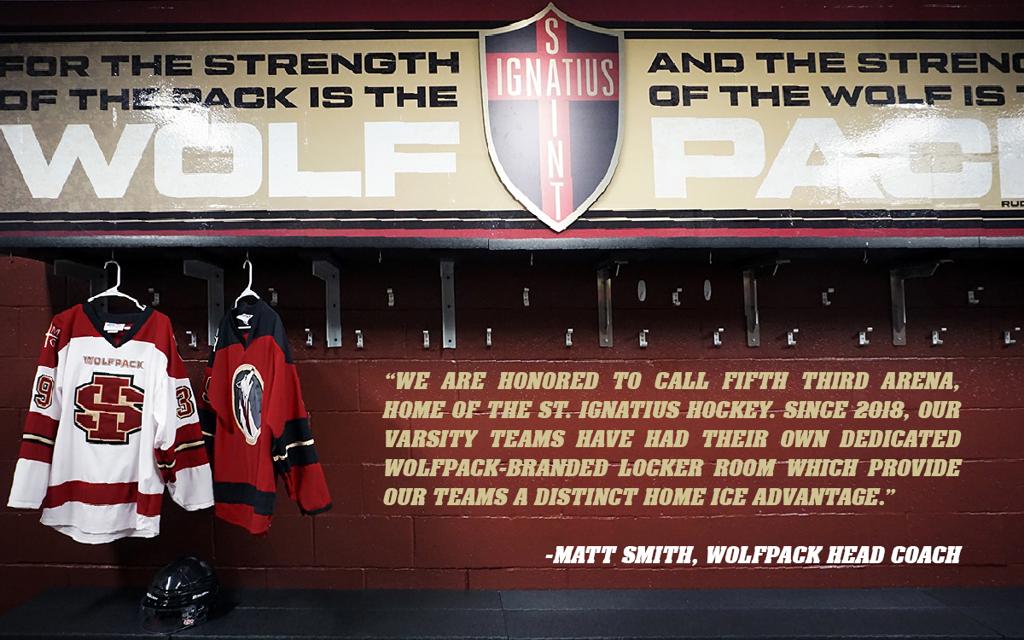 Fifth Third Arena. Home of the Saint Ignatius Wolfpack.