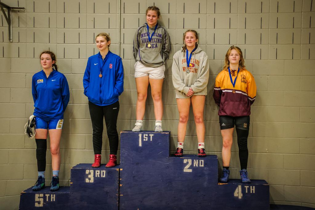 Wrestler Sam Hinman Takes 4th at Rebel Girls Holiday Classic