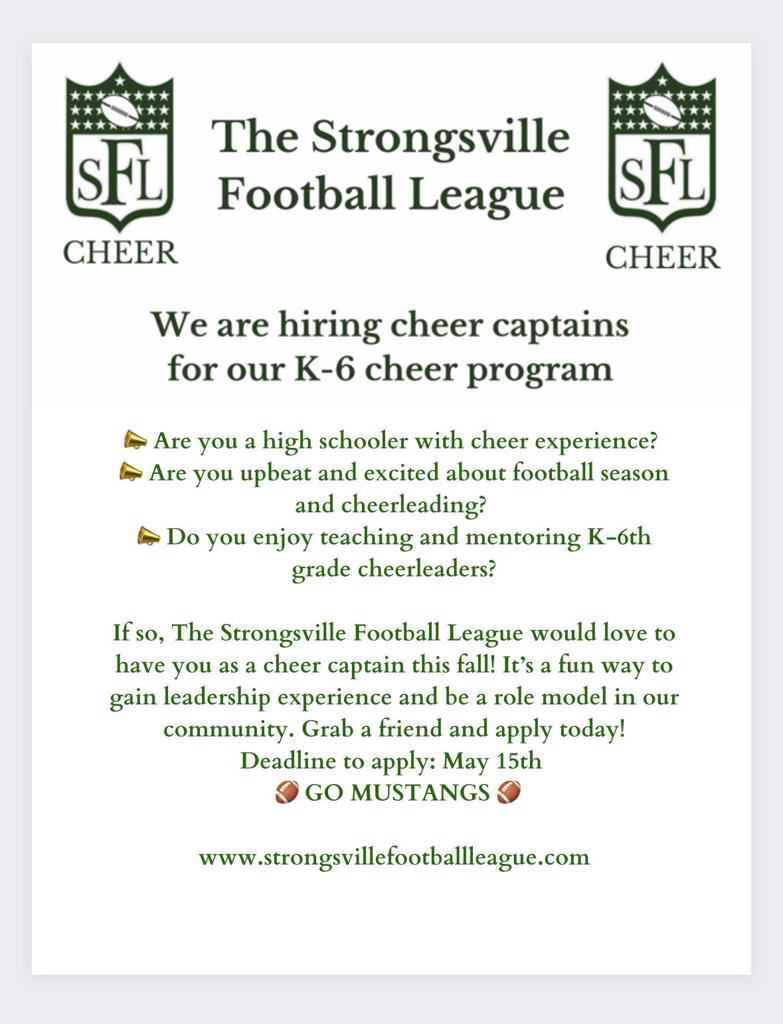 Cheer Captain Application