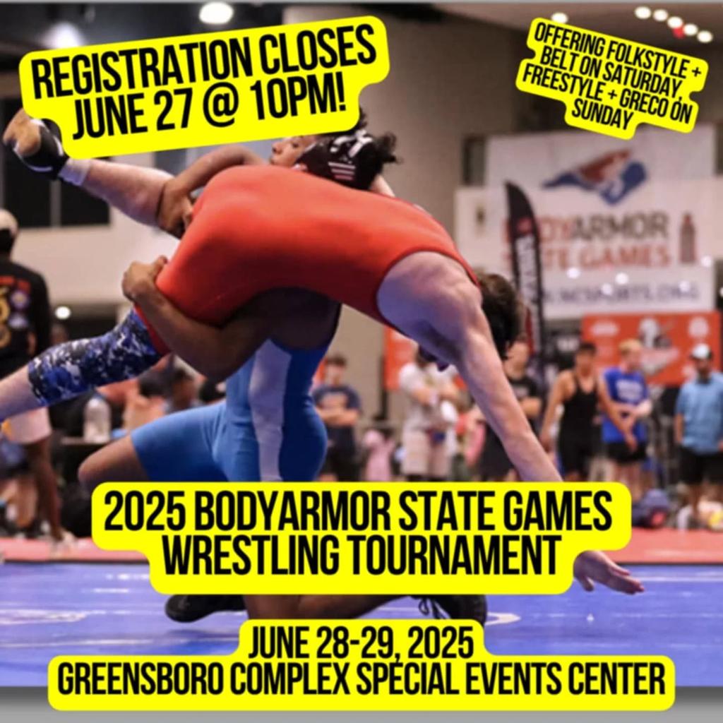 Body Armor State Games Wrestling