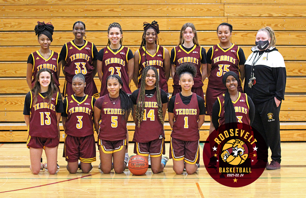 Girls Basketball Team Photo