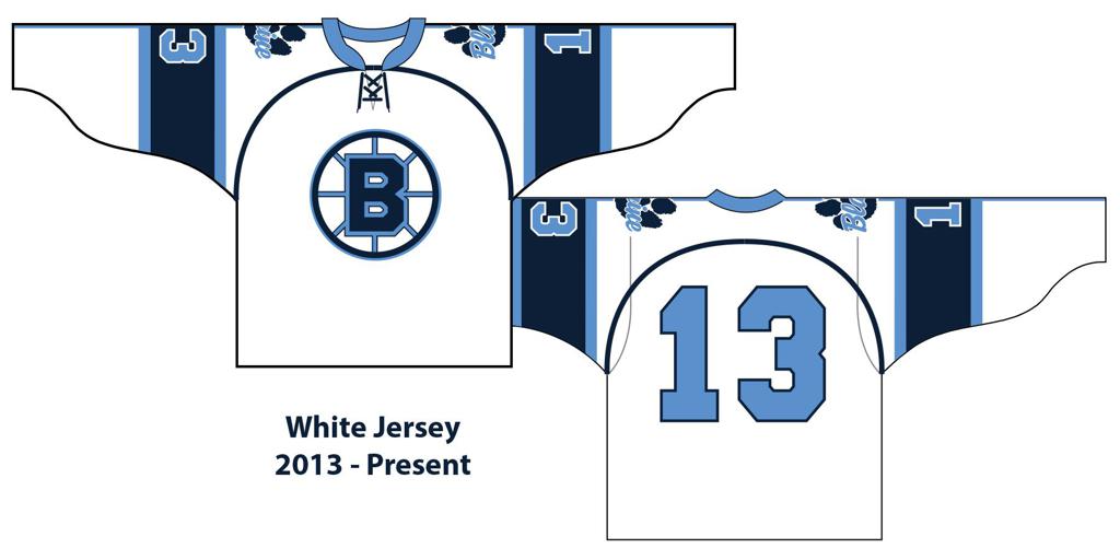 History of Blaine Hockey Jerseys