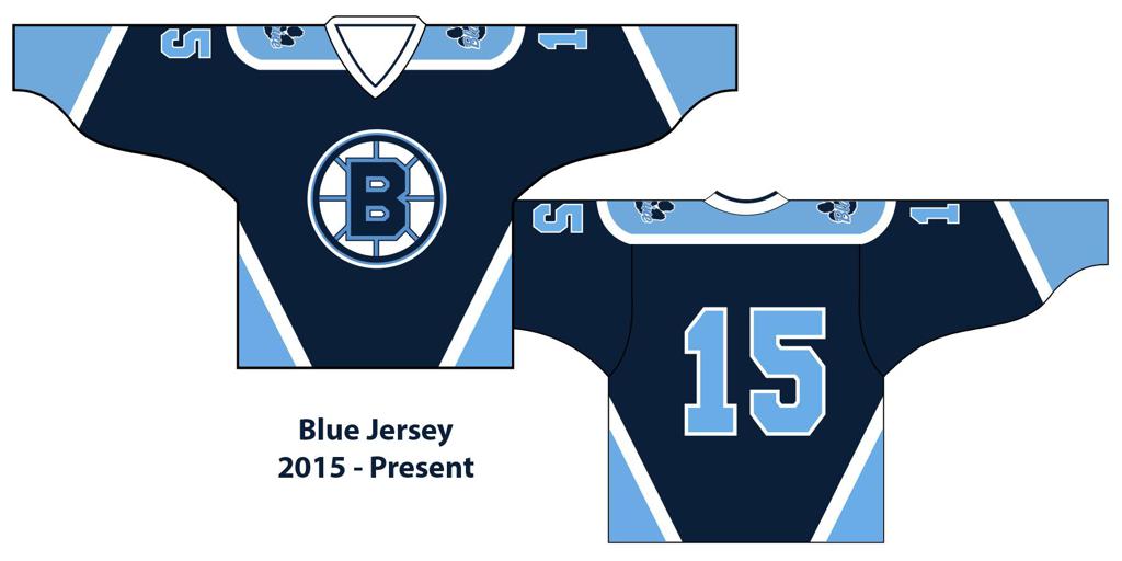 History of Blaine Hockey Jerseys