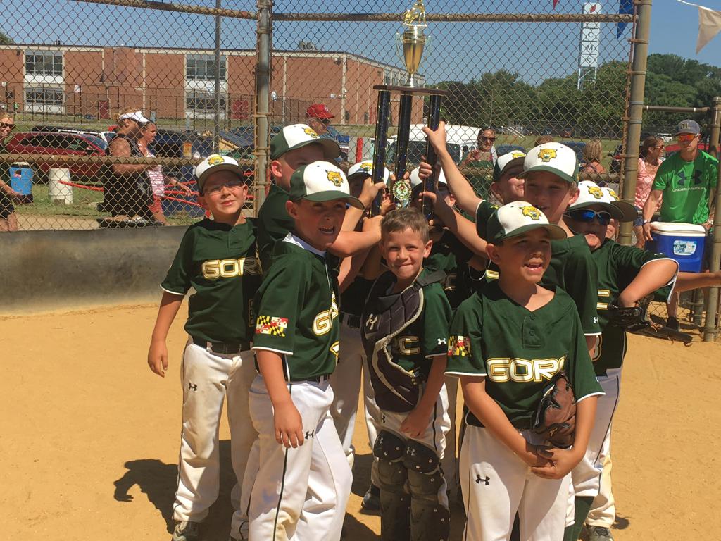 GORC 8U Baseball Select Team Wins CBA Championship!