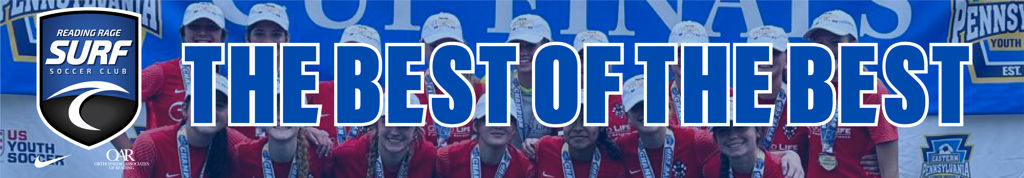 2025 Reading Rage SURF Summer Camps