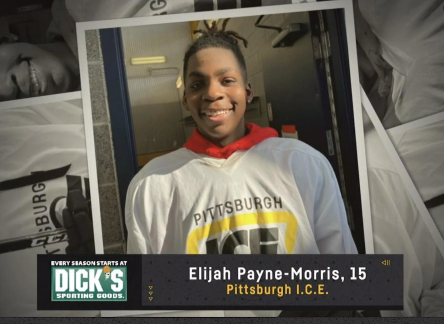 Honored to Share His Big Night with Pens' Captain Sidney Crosby