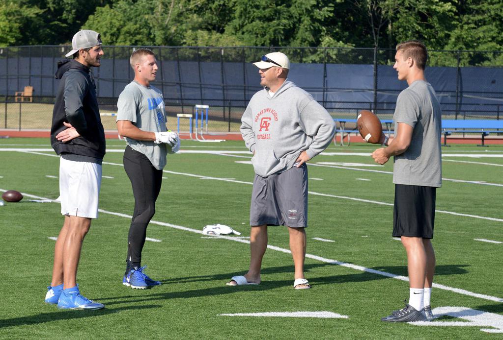 Football: Participants At Germantown Academy's Jr. Football Camp Get ...