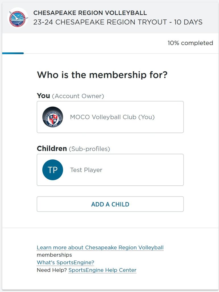 CHRVA Registration Help