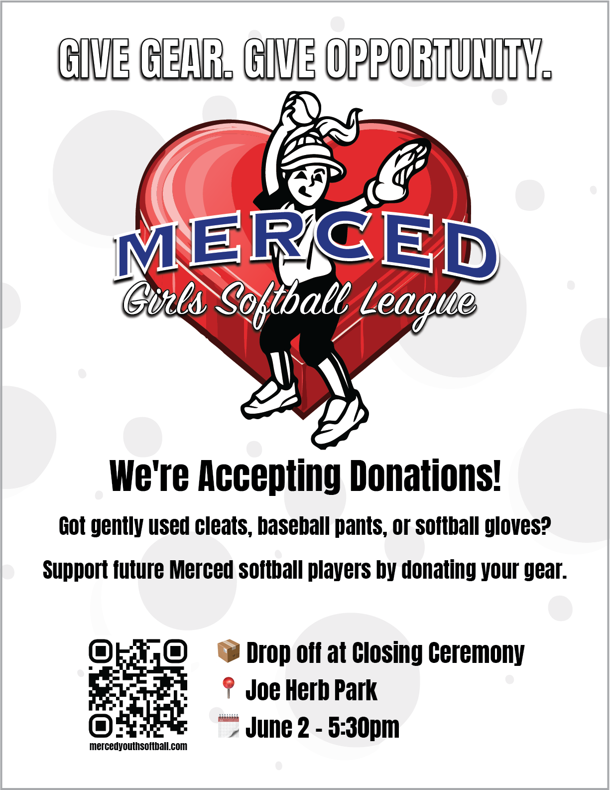 Merced Girls Youth Softball League