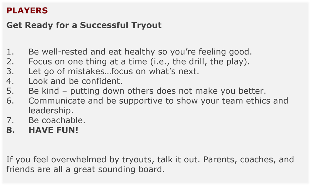 OMGHA U10 Tryout Info