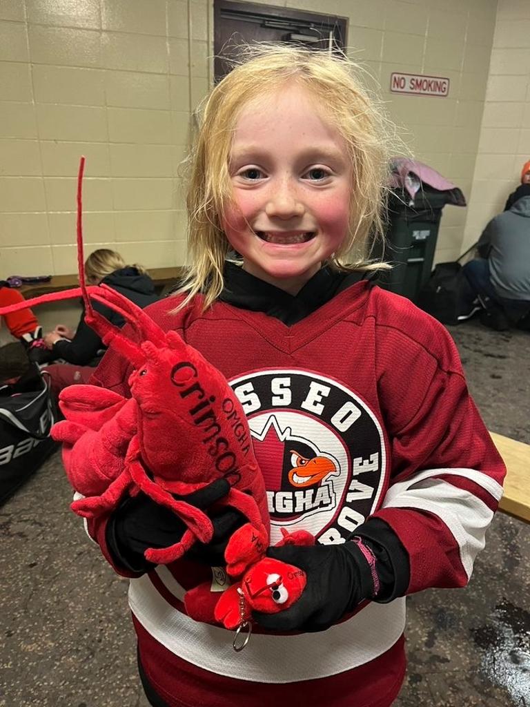 Girls Mites Crimson Crushers