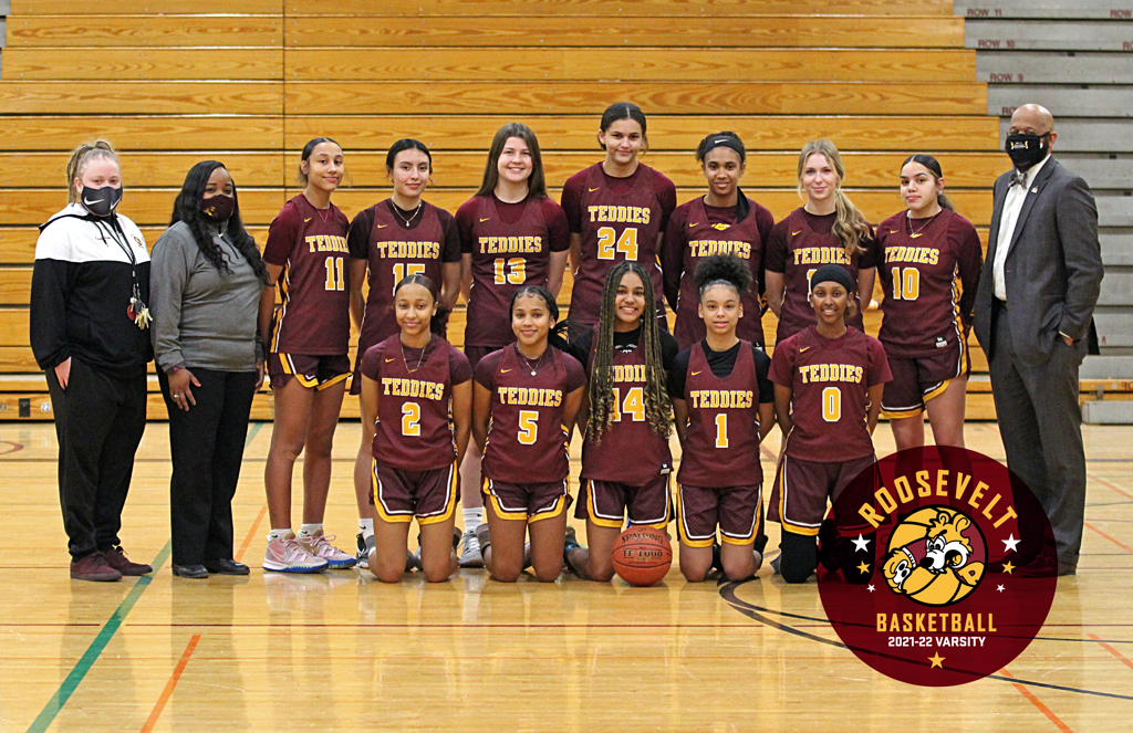 Girls Basketball Team Photo
