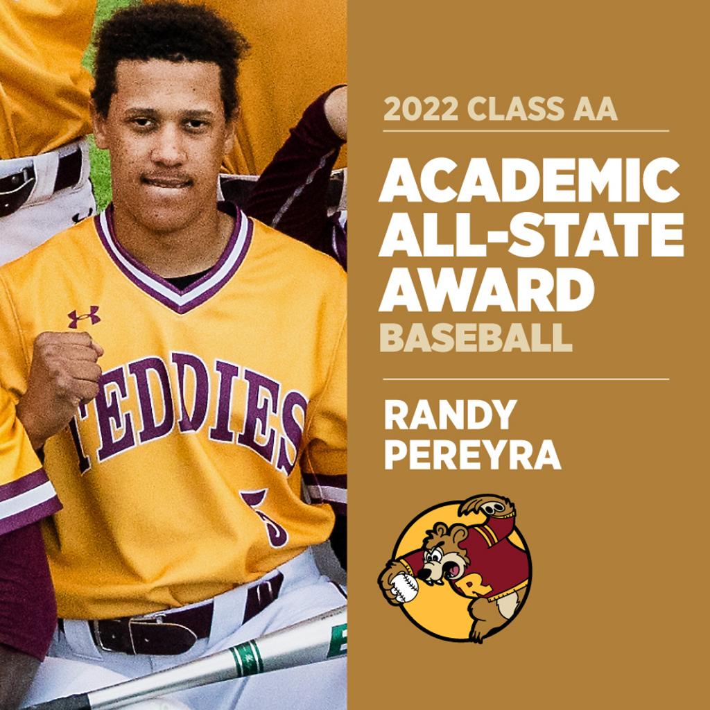 Baseball: Randy Pereyra racks up Awards!