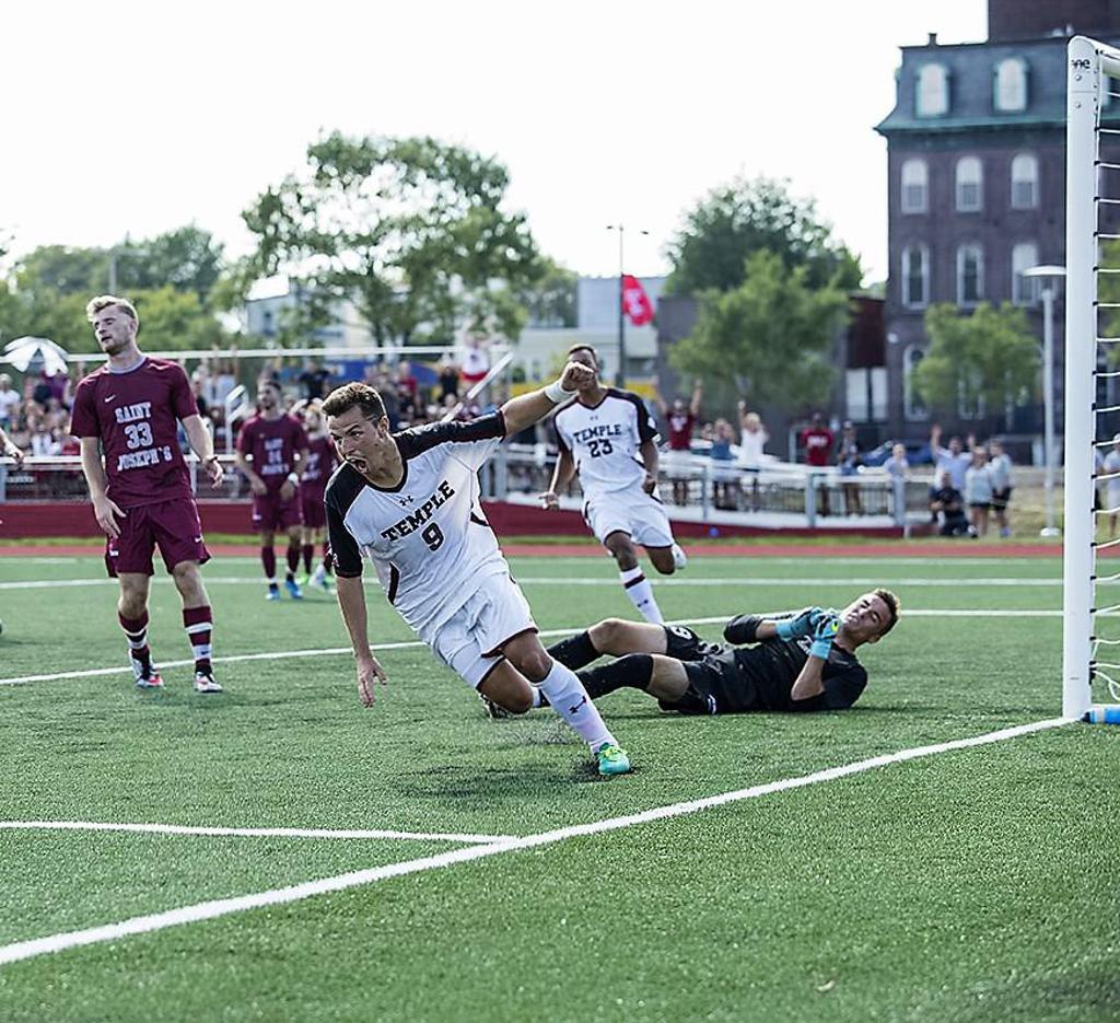 MENS' SOCCER: For This Temple Standout, Every Game is a Reminder of His ...
