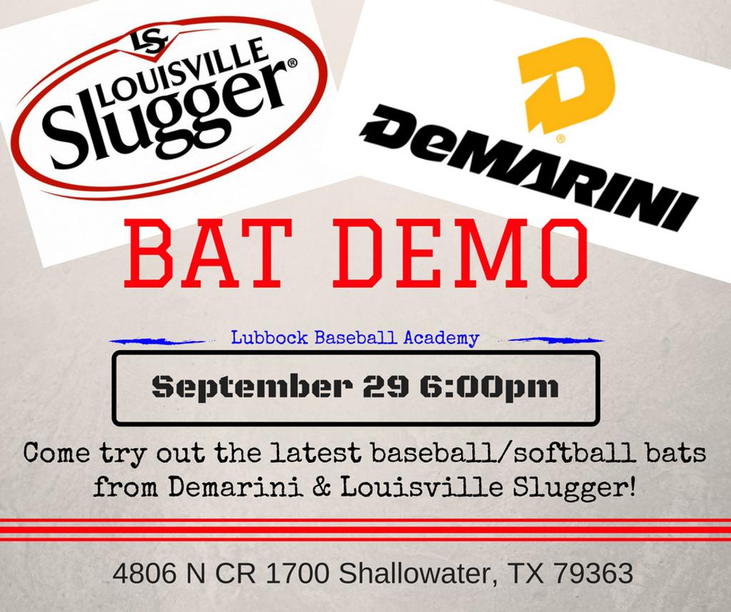 BAT DEMO! Thursday Night!