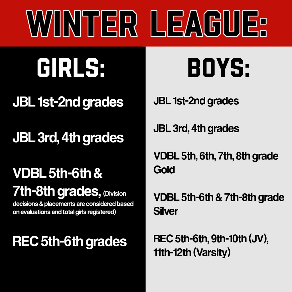 Winter Leagues