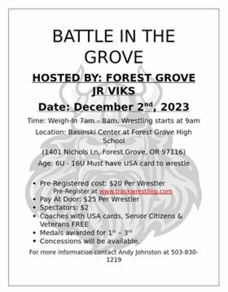Battle in the Grove
