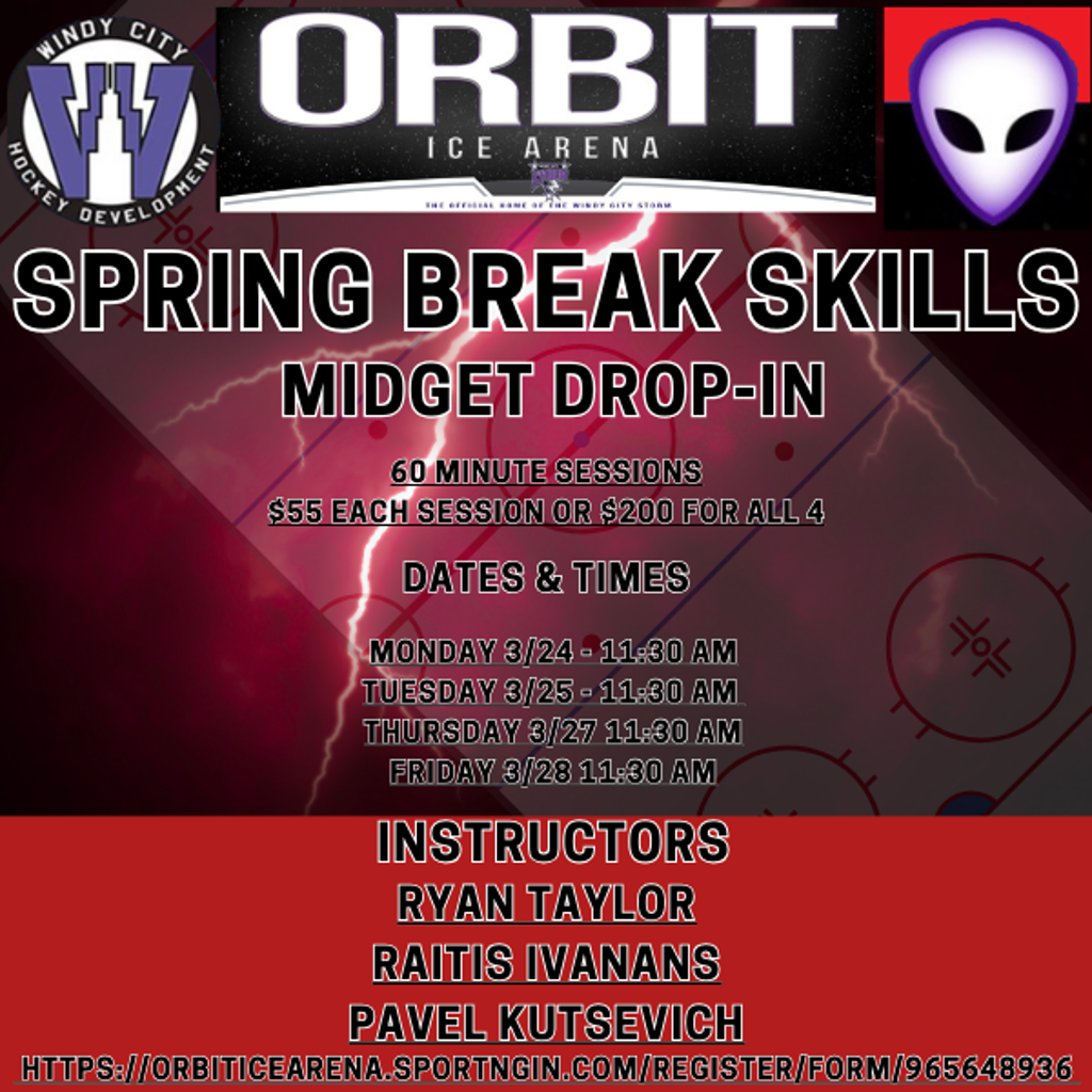 Welcome | Midget Drop IN | Orbit Ice Arena