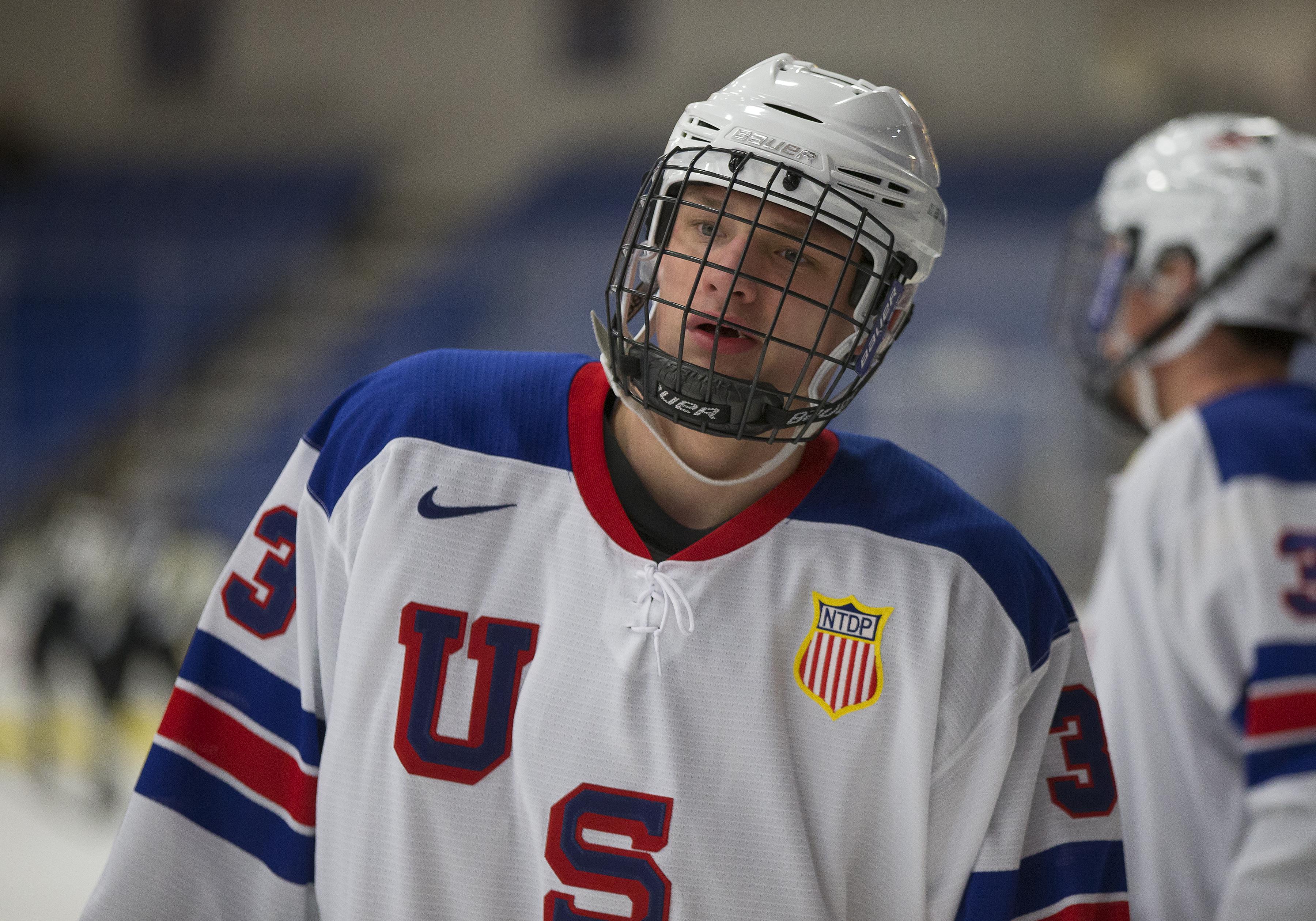 Jake Goldowski Credits Sister For His Start in Hockey