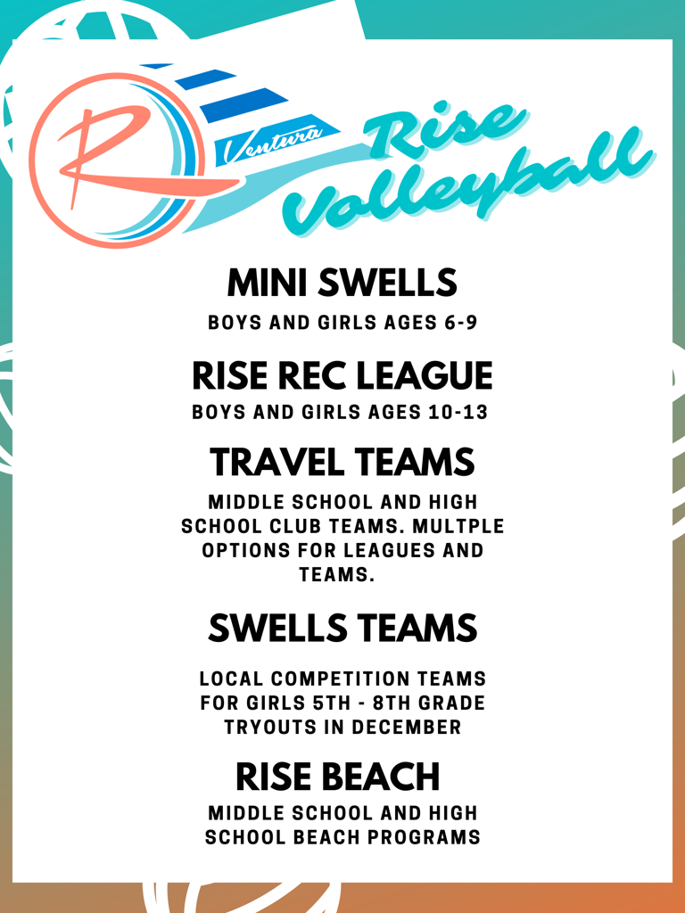 Rise Volleyball Club - Ventura, CA