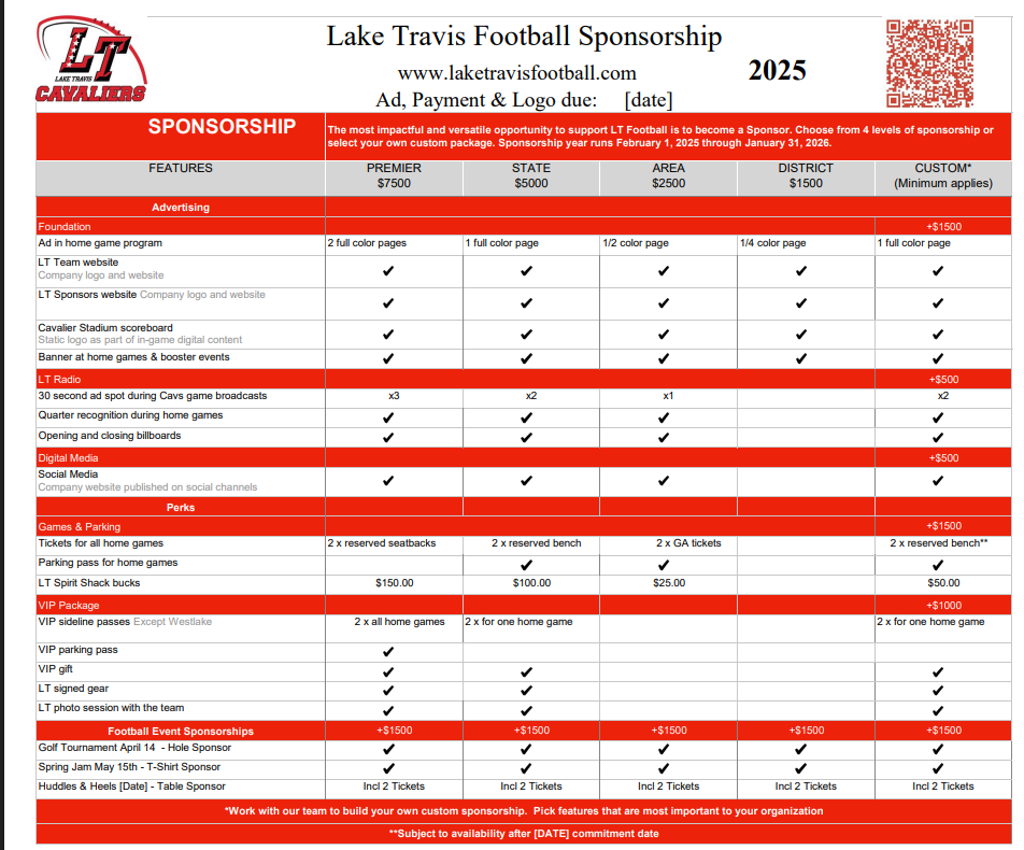Football Booster Club