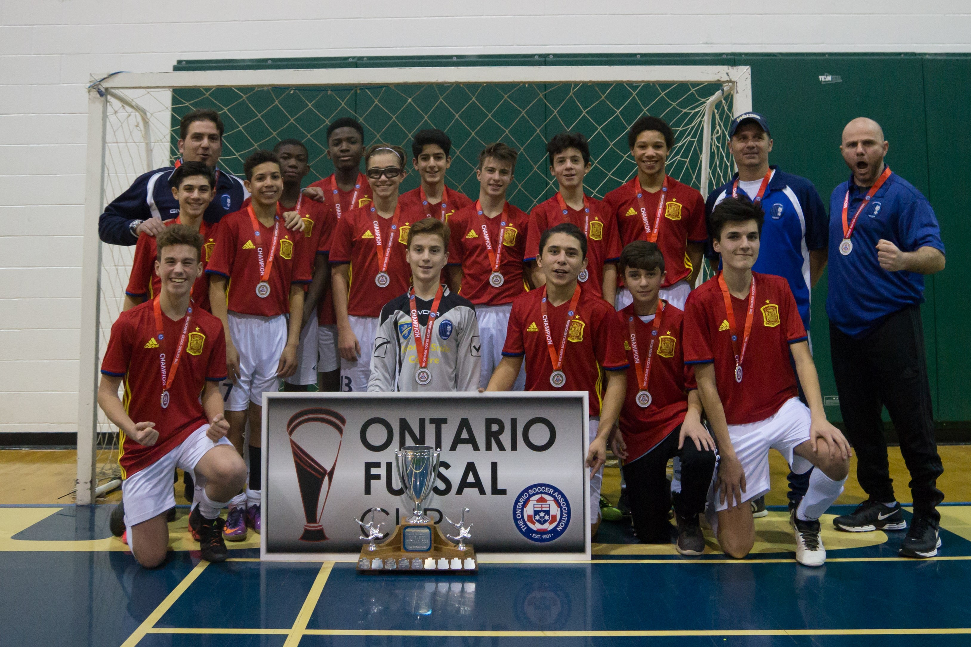 Weston Wolves Captured U-13/U-14 Ontario Futsal Cup