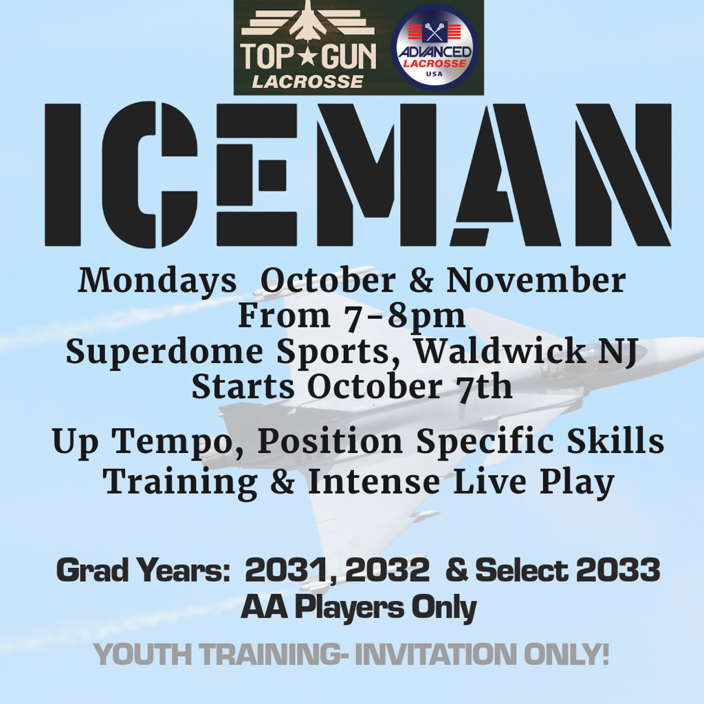 Welcome | Iceman Fall 2024 at Superdome | Advanced Lacrosse USA