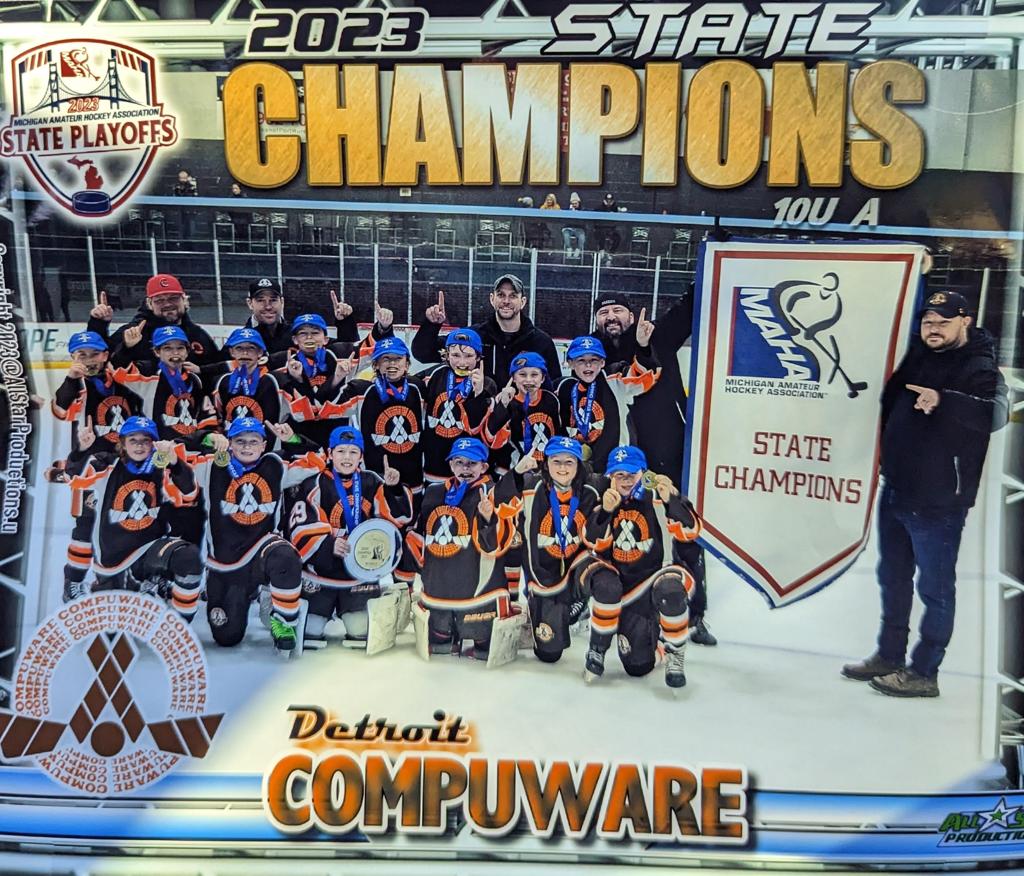 2013 Squirt A Brown MAHA State Champions; March 2023
