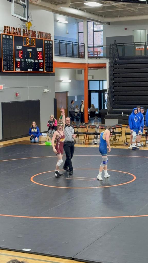 Otter Wrestlers Compete at Pelican Rapids Quadrangular