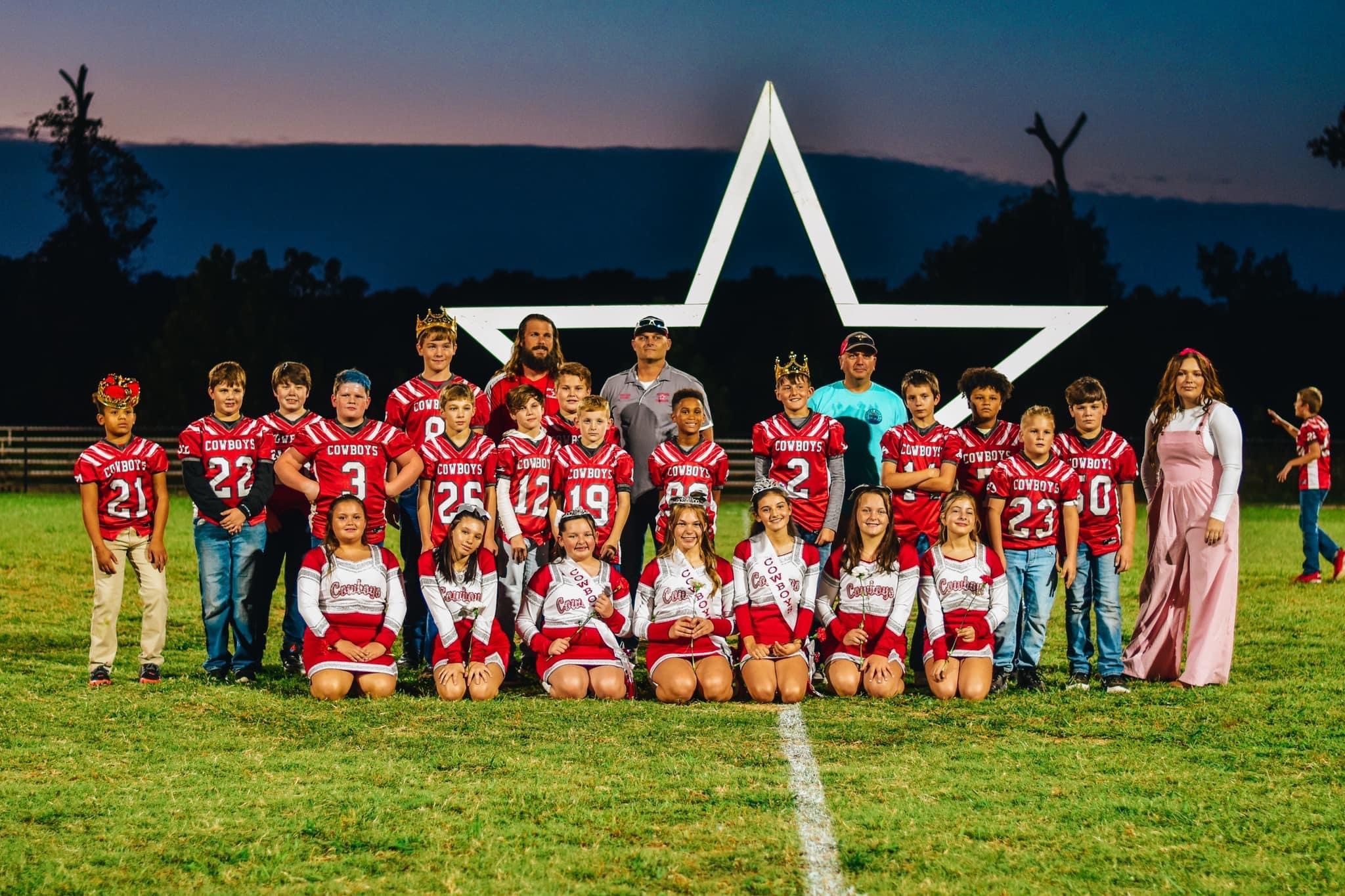 Burns Cowboys Jr Pro Football and Cheerleading