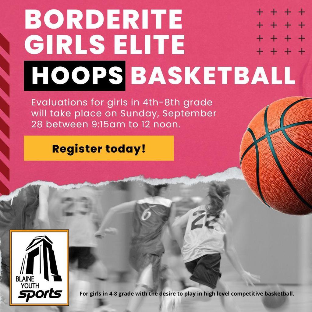Boys & Girls 4-8 Grade Borderite Elite Hoops
