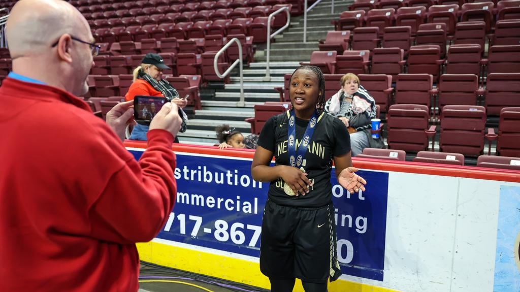 GIRLS BASKETBALL: Hayes, Atkinson, and Hackney Lift Neumann-Goretti to ...