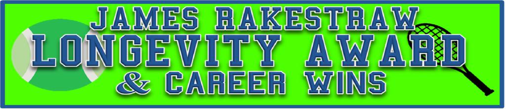 James Rakestraw Longevity Award & Career Wins